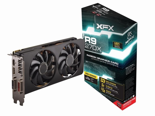 ᐅ XFX Radeon R9 270X Double Dissipation 4GB GDDR5 128-BIT 1050/5600 (DP ...
