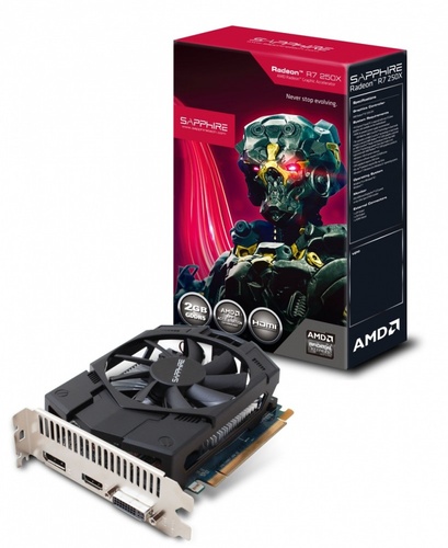 ᐅ Sapphire Radeon R7 250X 2GB DDR5 - Ceny, opinie, dane techniczne ...