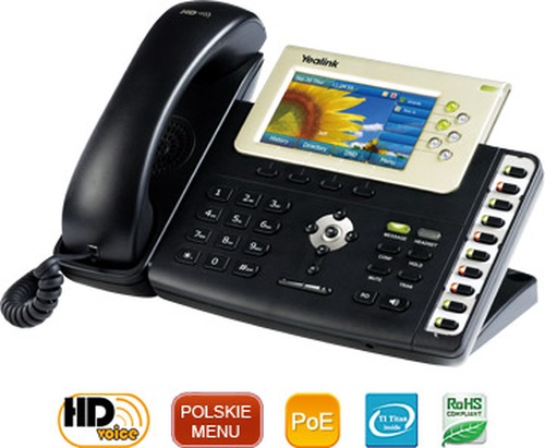 ᐅ Yealink Telefon VoIP T38G - 6 kont SIP - Ceny, opinie, dane ...