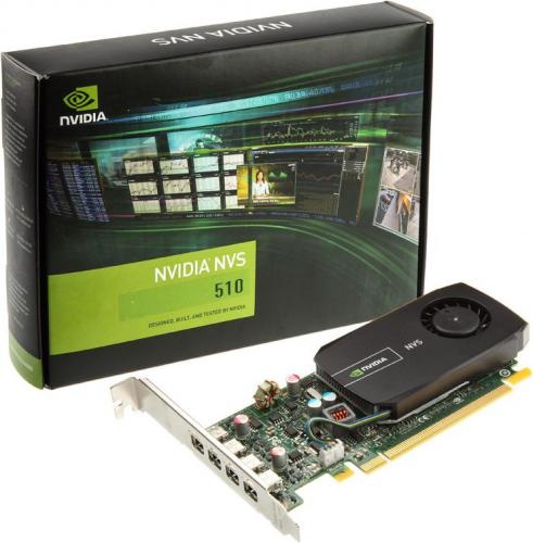 ᐅ PNY Technologies nVIDIA NVS 510 Quadro 2GB DDR5 (128 bit) 4x Mini ...