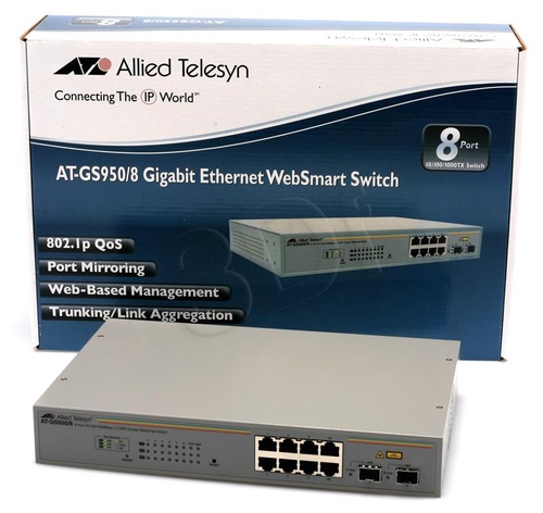 ᐅ Allied Telesis WebSmart (AT-GS950/8) - Ceny, opinie, dane techniczne ...