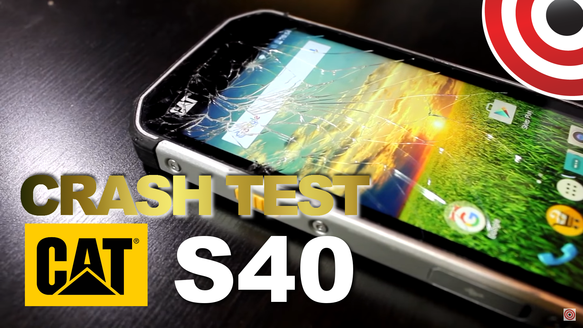 CAT S40 - Crash Test pancernego smartfona od Caterpillar - VideoTesty.pl