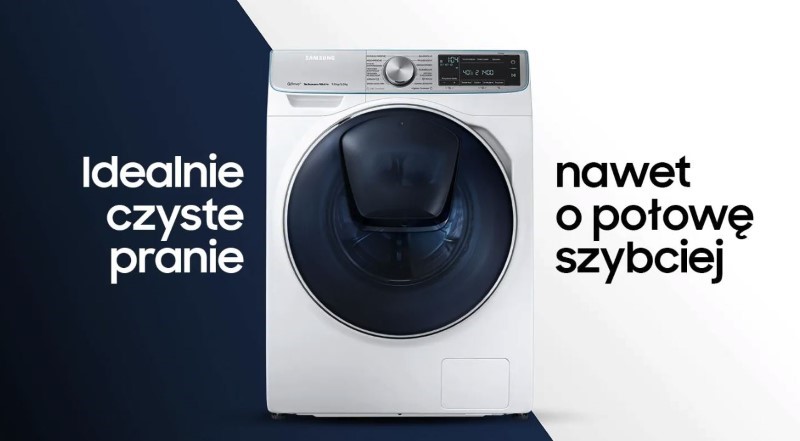 Wielka promocja na pralki i pralko-suszarki Samsunga | VideoTesty.pl
