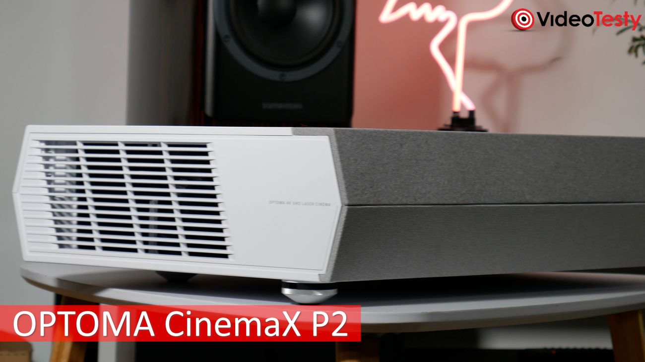 Test Optoma CinemaX P2 - Laserowy projektor 4K z ultrakrótkim rzutem ...