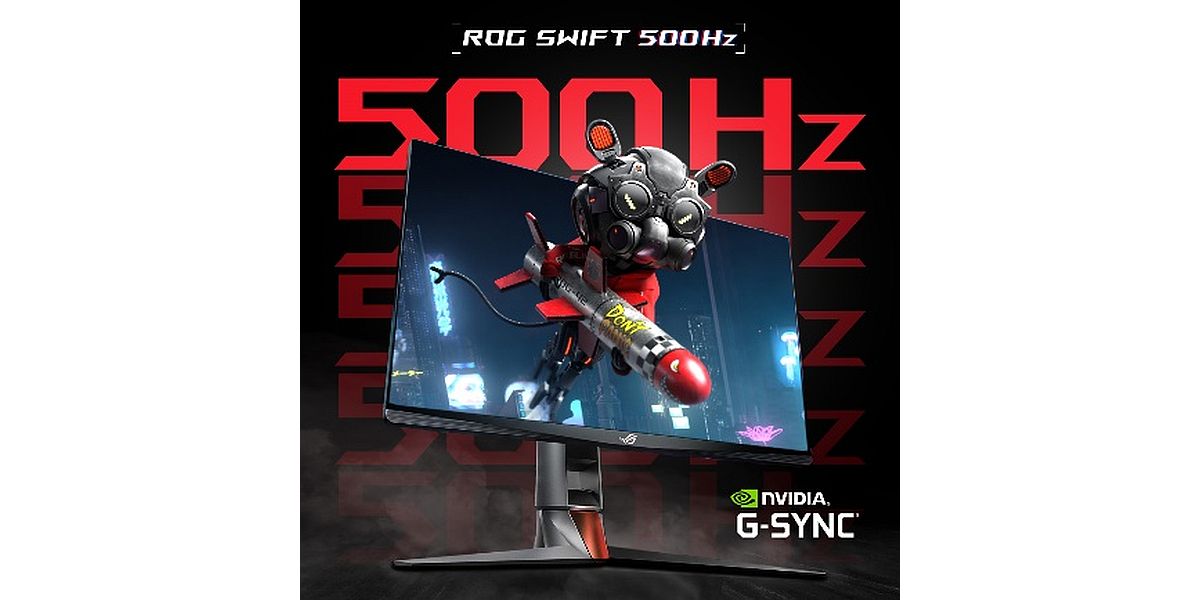 ASUS ROG zaprezentował pierwszy na świecie monitor gamingowy 500 Hz ...