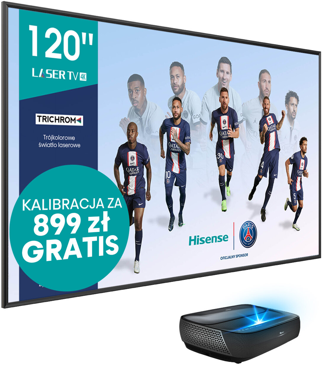 Laser TV Hisense 120 L9H | Połączenie Projektora 4K z funkcjami ...