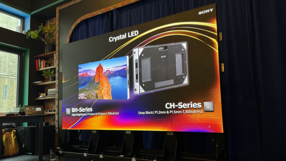 Najdroższy panel LED, jaki widziałem w życiu czyli Sony Crystal LED ...