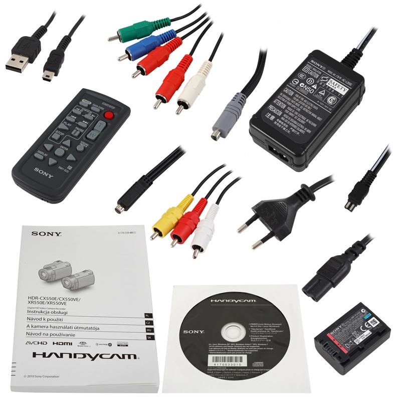 ᐅ SONY HDR-CX550 - Ceny, opinie, dane techniczne | VideoTesty.pl