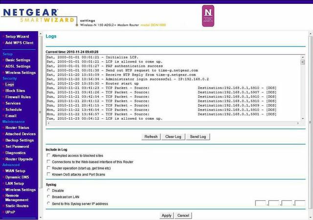 Netgear DGN1000 - VideoTesty.pl