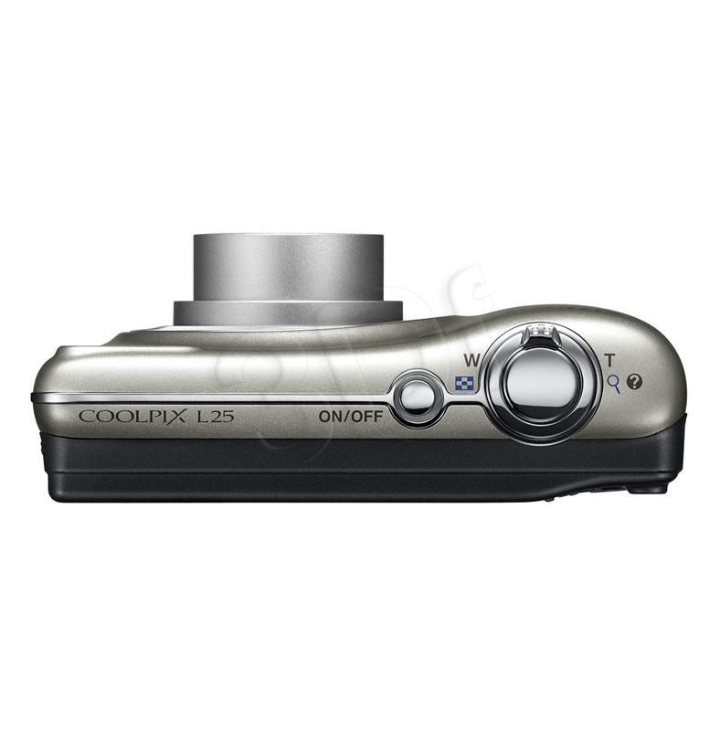 ᐅ NIKON COOLPIX L25 SREBRNY - Ceny, opinie, dane techniczne | VideoTesty.pl