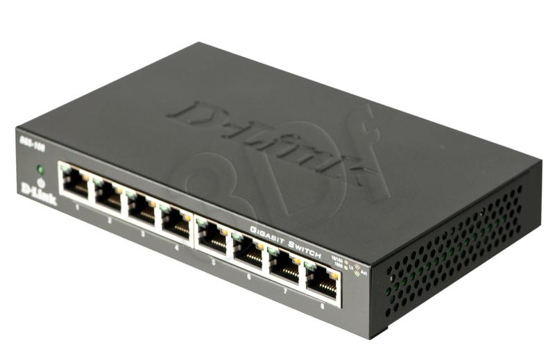 ᐅ D-LINK DGS-108 - Ceny, opinie, dane techniczne | VideoTesty.pl