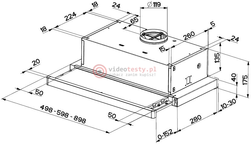 ᐅ FABER FLEXA 60 - Ceny, opinie, dane techniczne | VideoTesty.pl