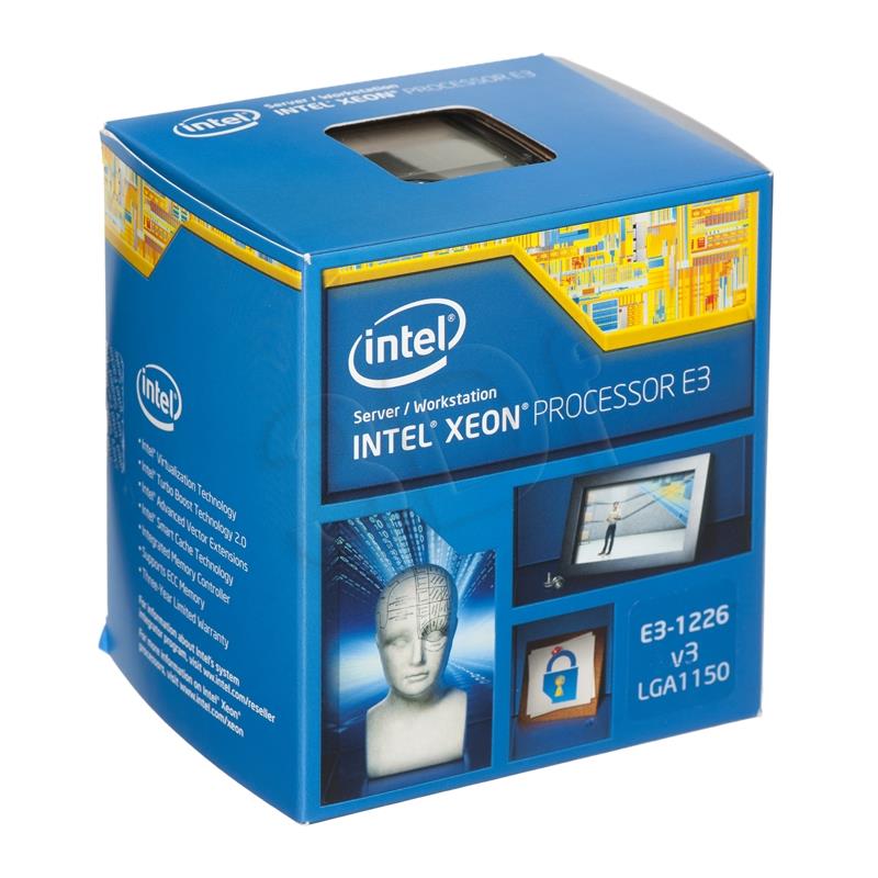 ᐅ INTEL XEON E3-1226V3 BOX - Ceny, opinie, dane techniczne | VideoTesty.pl