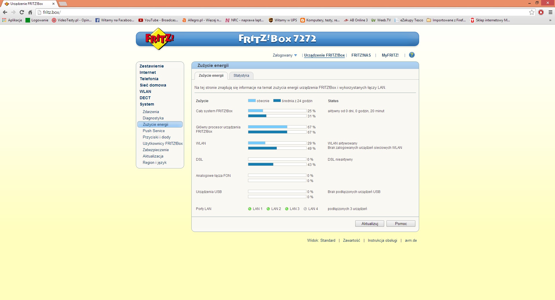 Fritz!Box 7272 - centrum inteligentnego domu - VideoTesty.pl