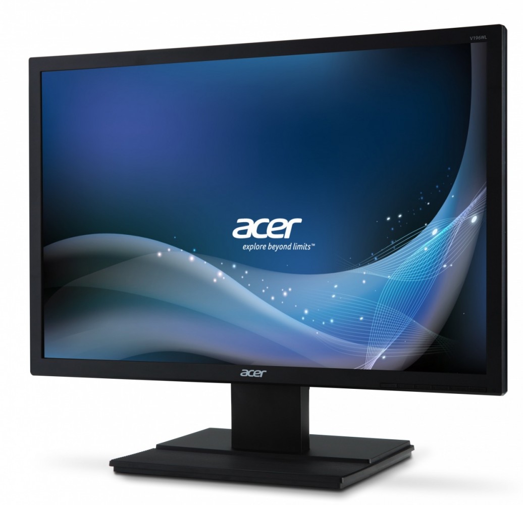 ᐅ Acer 19'' V196WLbmd 48cm 16:10 LED 1440x900(WXGA+) 5ms 100M:1 DVI ...