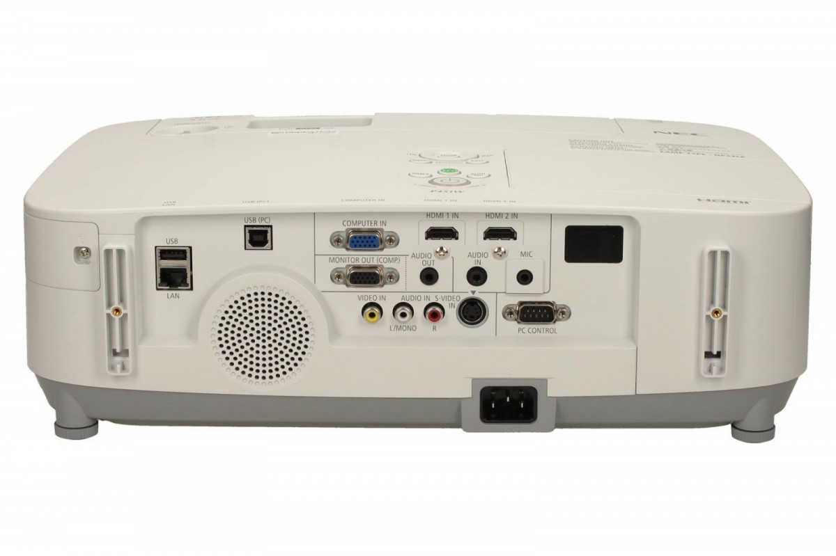 ᐅ NEC Projektor LCD P451W WXGA, 4500ANSI, 4000:1 semi professional ...