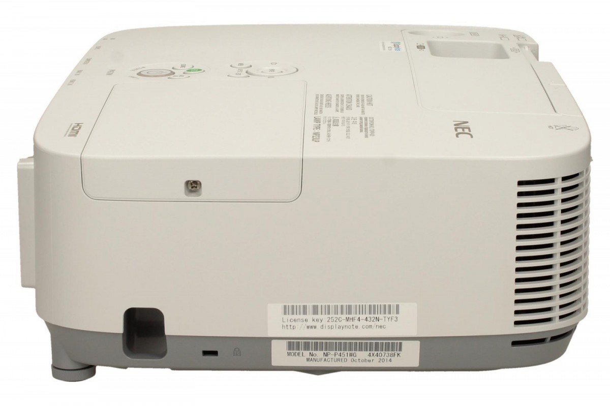 ᐅ NEC Projektor LCD P451W WXGA, 4500ANSI, 4000:1 semi professional ...