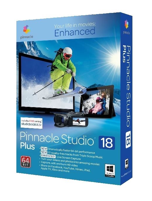 ᐅ Corel Pinnacle Studio 18 Plus PL/ML Box PNST18PLMLEU - Ceny, opinie, dane techniczne ...