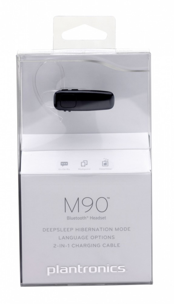 ᐅ Plantronics Słuchawka BT M90 multipoint, czarno-srebrna - Ceny ...