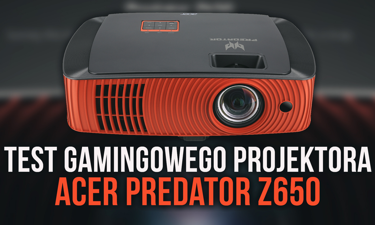 Test Gamingowego Projektora Acer Predator Z650 - VideoTesty.pl
