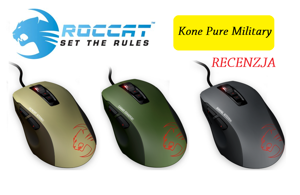 Roccat Kone Pure Military - najlepszy sprzęt dla wirtualnego wojaka ...