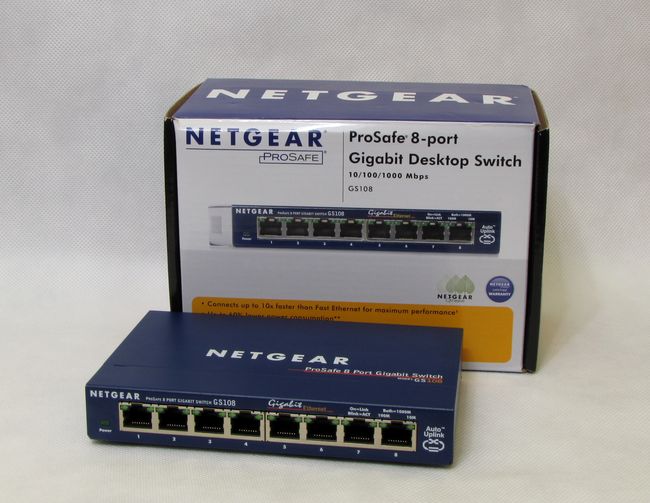 Netgear GS108 [TEST] - VideoTesty.pl