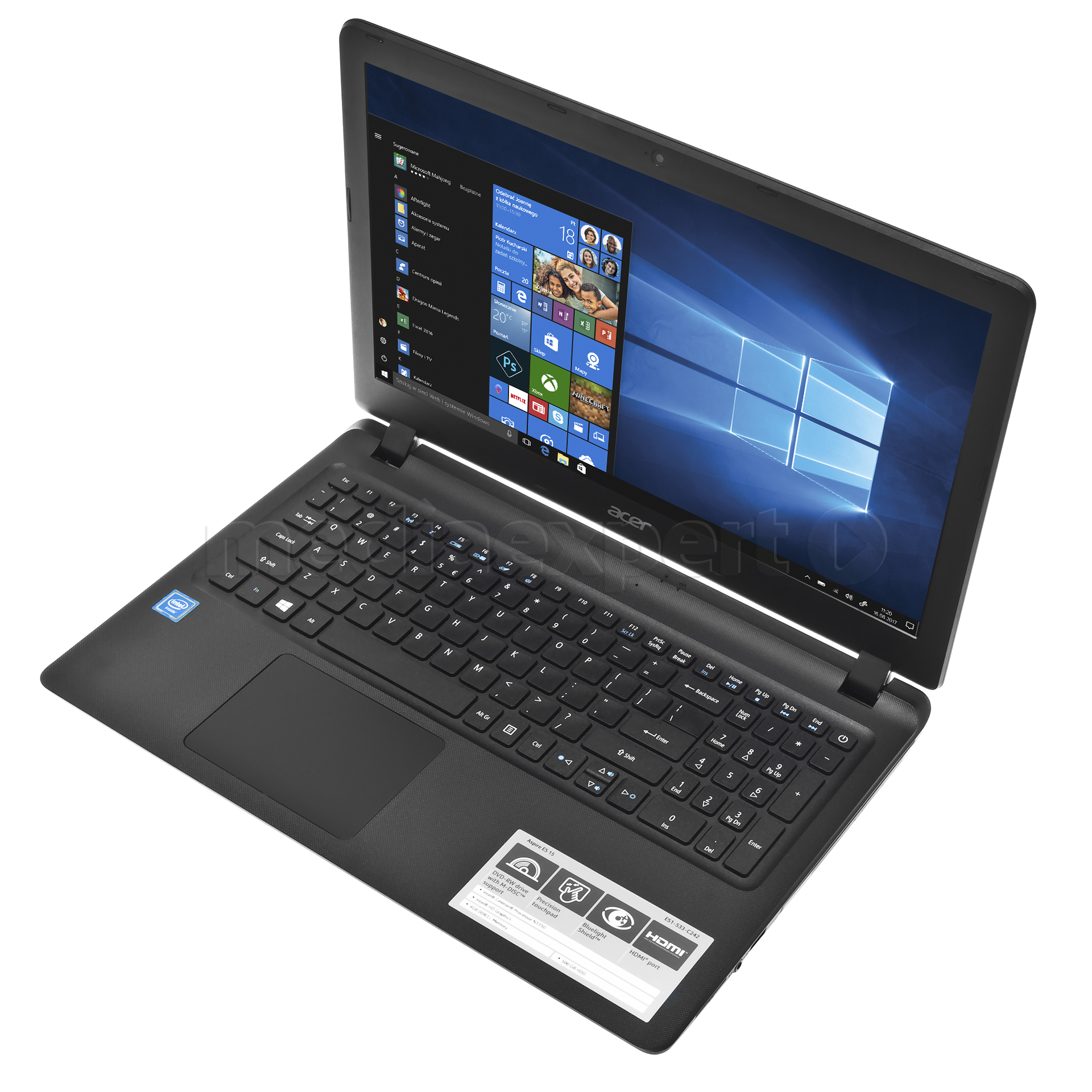 ᐅ ACER Aspire ES1-533-C242 (NX.GFTEP.001) N3350 4GB 500GB W10 - Ceny ...