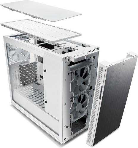 ᐅ Fractal Design Define R6 White TG 3.5'2.5'drive uATX/ATX/eATX/ITX ...