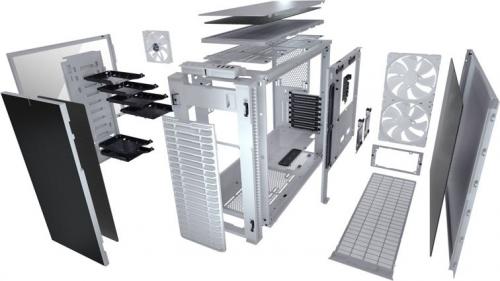 ᐅ Fractal Design Define R6 White TG 3.5'2.5'drive uATX/ATX/eATX/ITX ...