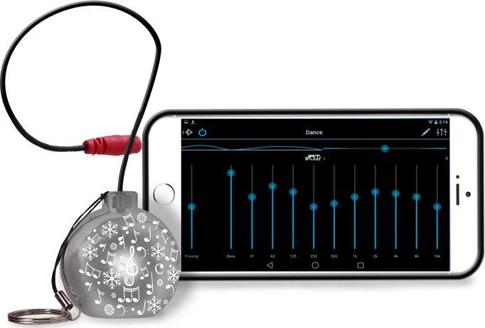 ᐅ PURO PURO Christmas Ball - Przenośny głośnik (srebrny, Xmas tree pack ...