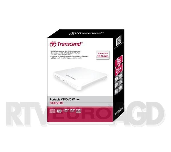ᐅ Transcend TS8XDVDS-W (biały) - Ceny, opinie, dane techniczne ...