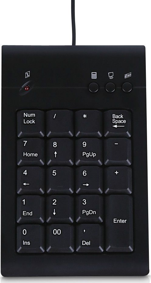 ᐅ V7 KEYPAD NUMERIC USB WIRED BLACK - KP1019-USB-4EB - Ceny, opinie ...
