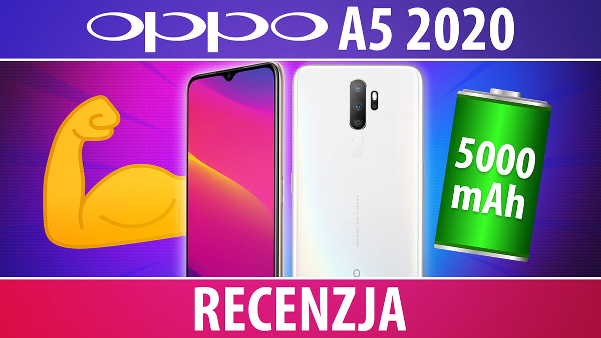 Oppo A5 2020 - Test smartfona z dużą baterią - VideoTesty.pl