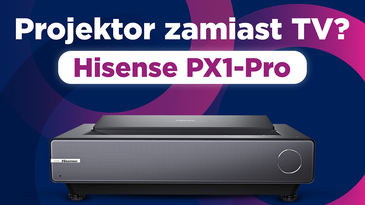Hisense PX1-PRO, projektor LASER TV zamiast Telewizora? - VideoTesty.pl
